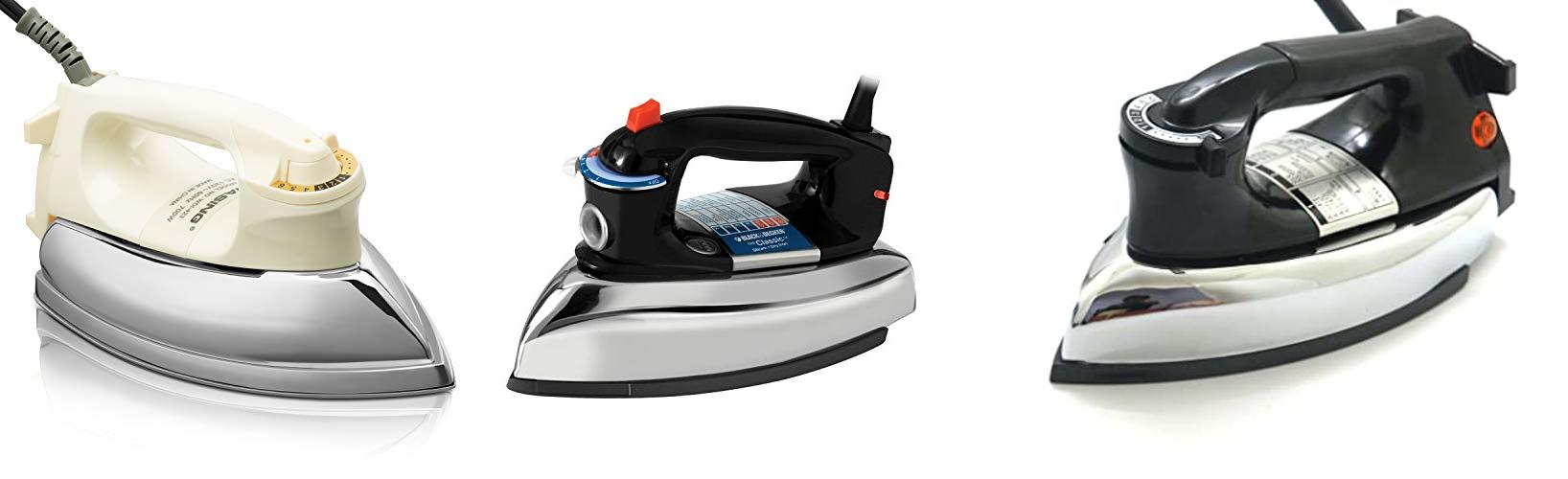 Best Dry Iron For Clothes - Top 5 Picks & Review