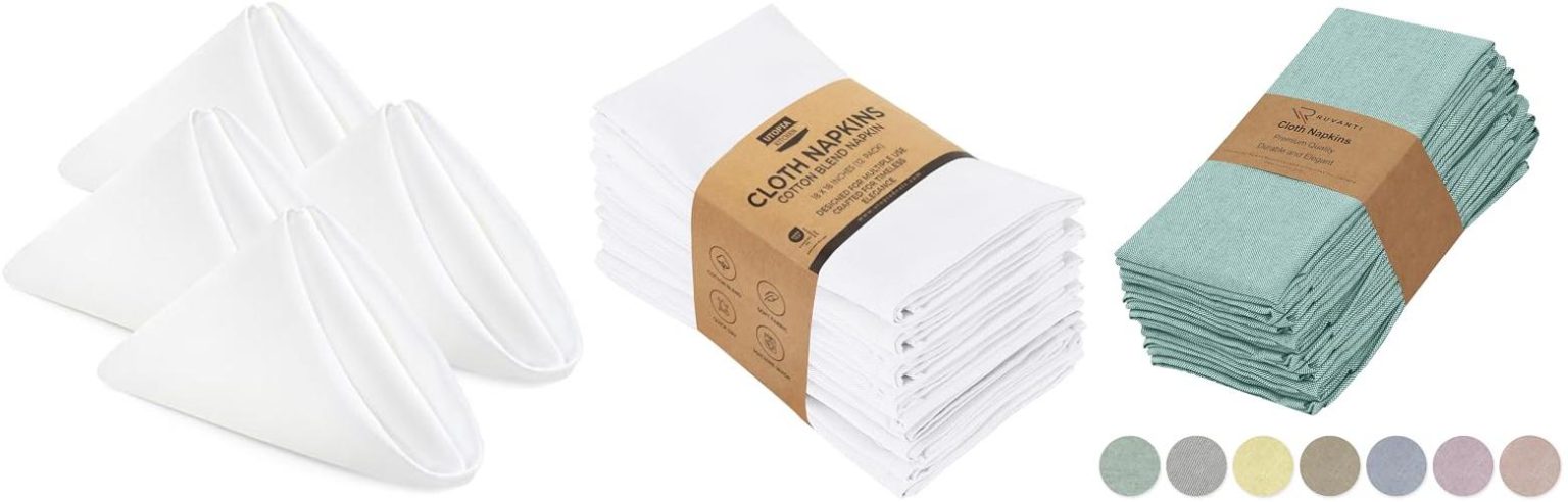 Top 5 Cloth Napkin Fabric Picks for Your Table